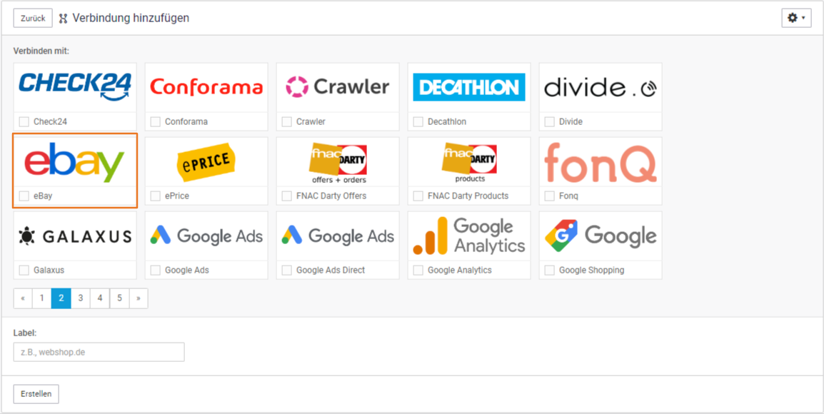 Eine eBay API einrichten – Help Center - Channable