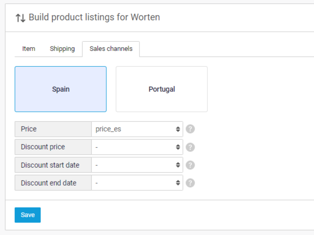 Setting up a Worten API – Channable