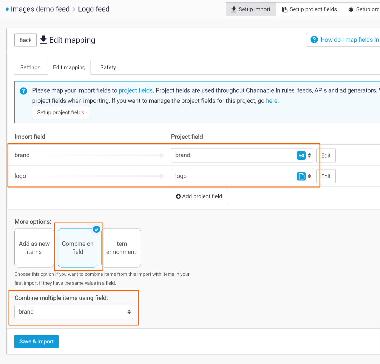 Add additional images to your feed with a Spreadsheet import – Help Center - Channable
