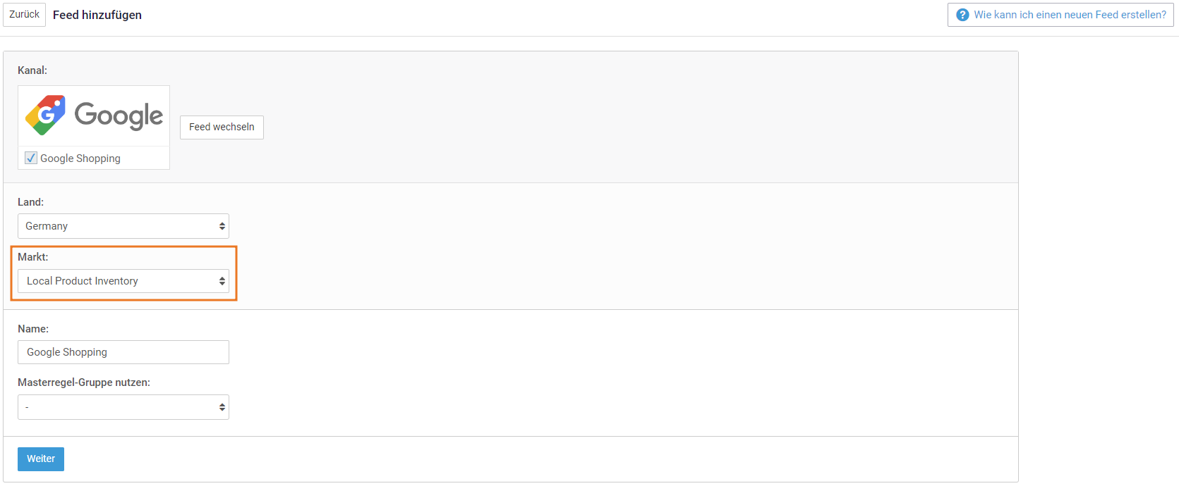 Einen Local Inventory Feed für Google Shopping einrichten (LIA) – Help Center - Channable