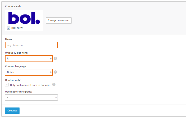 How to set up a bol channel – Help Center - Channable