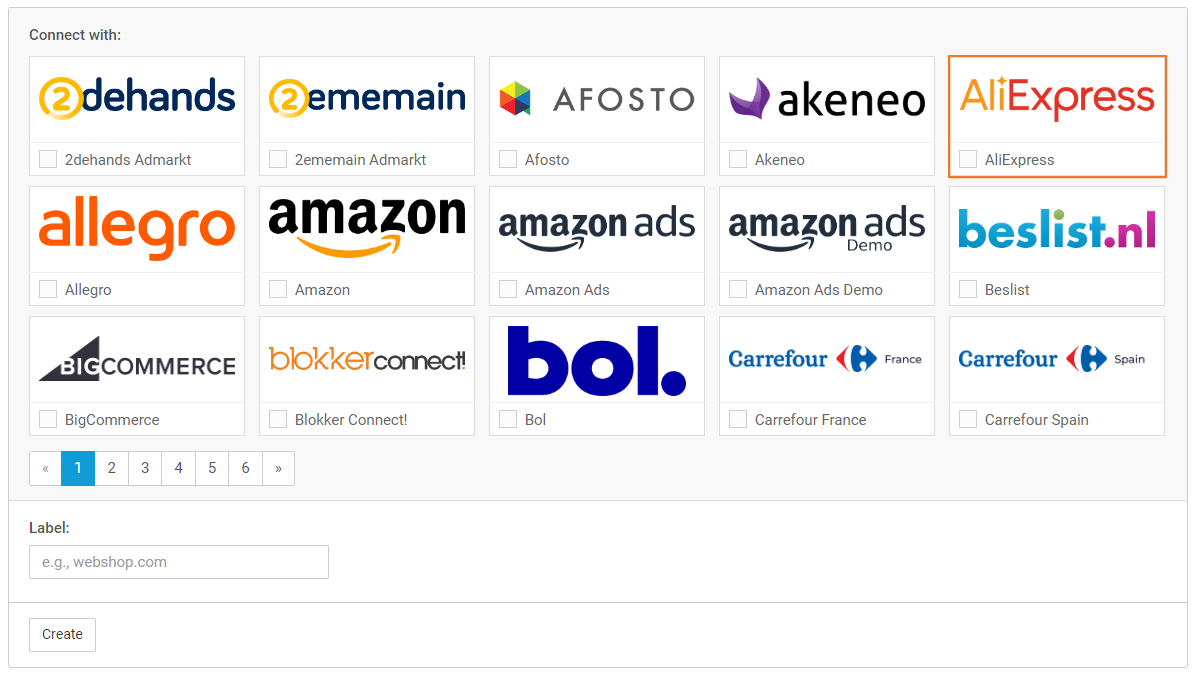 Setting up a AliExpress API – Help Center - Channable