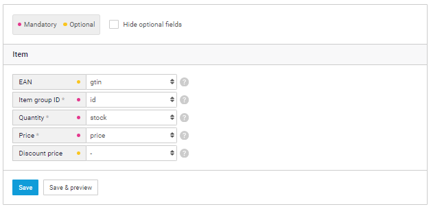 Setting up a Galeries LaFayette API – Help Center - Channable