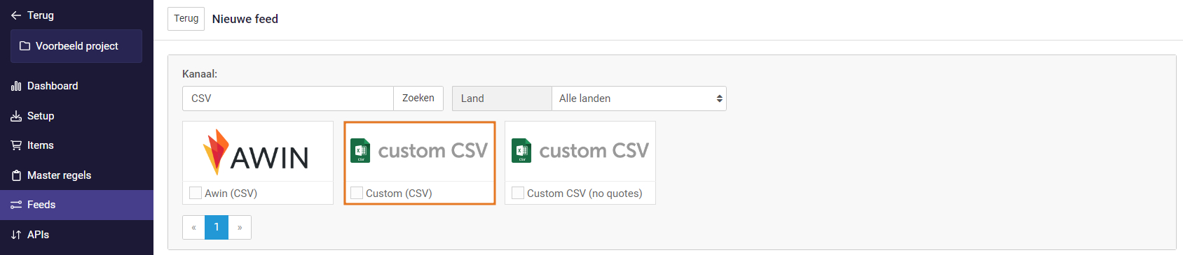 Een Custom CSV feed opzetten – Help Center - Channable