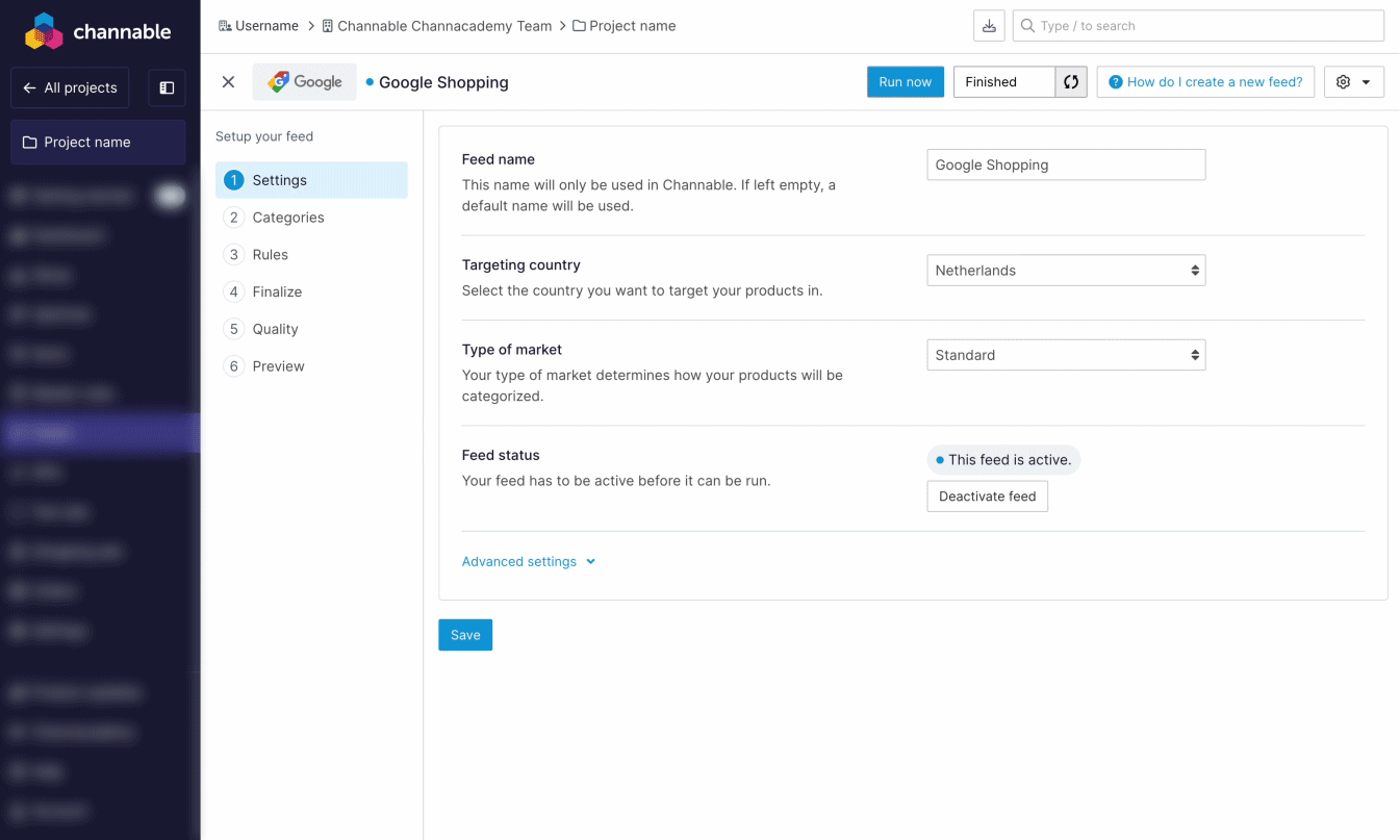 January 20, 2025: Improved setup for feeds, collapsible navigation menu, and company settings ...