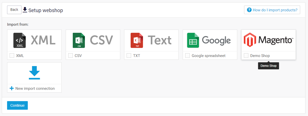 ¿Cómo importar productos desde Magento 2? – Help Center - Channable